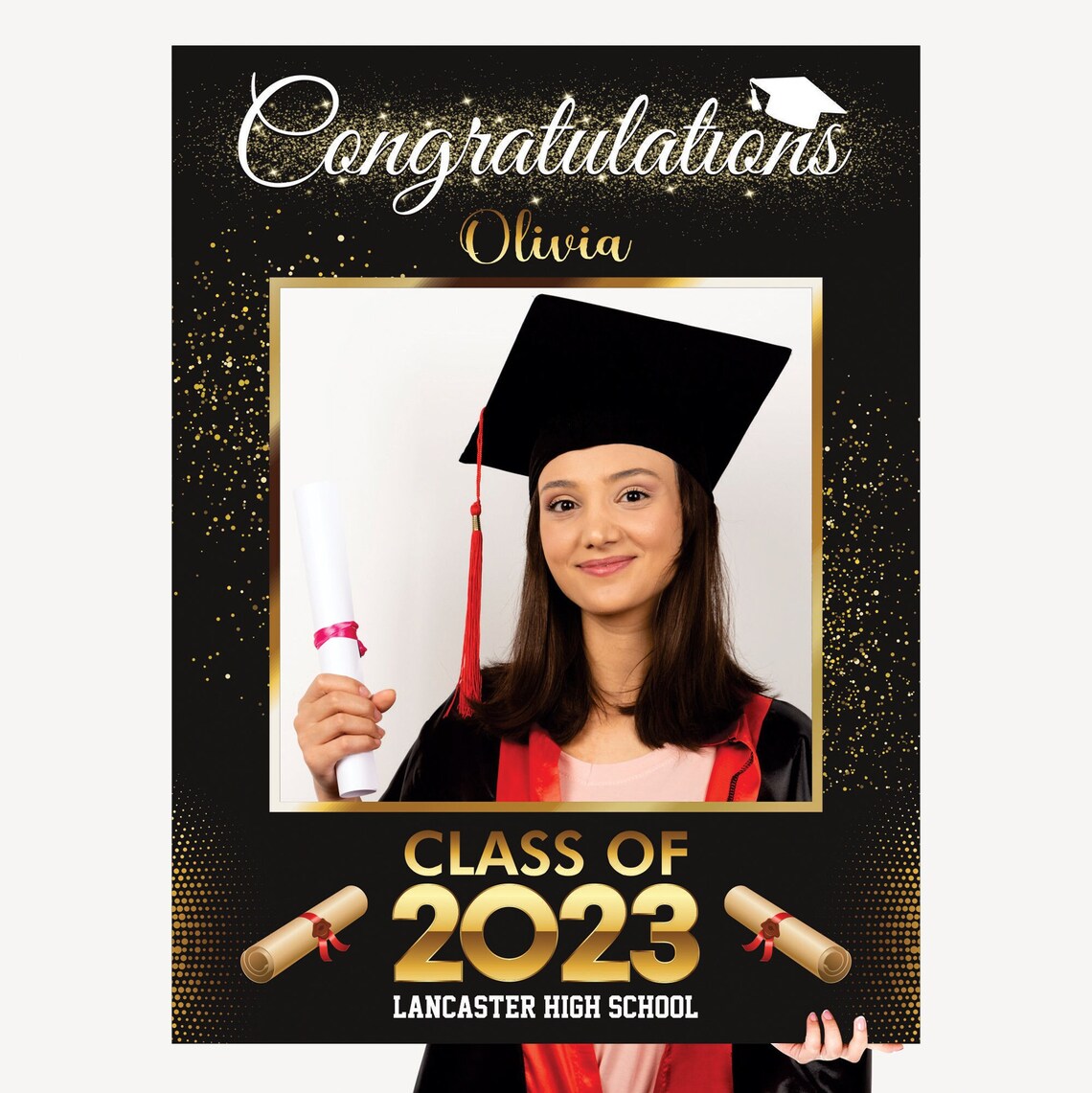 Personalized Graduation 2023 Selfie Frame Class of 2023 - Etsy
