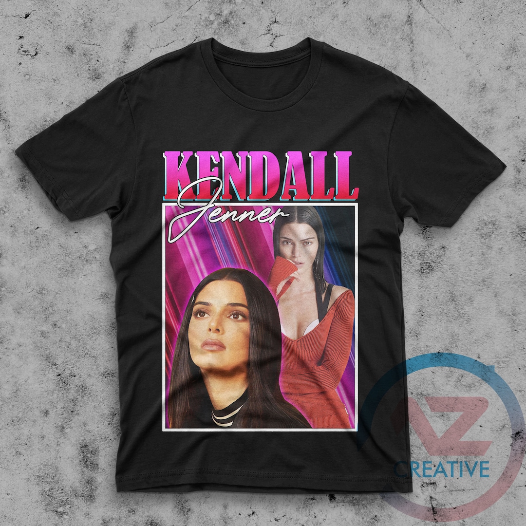 Kendall Jenner T-shirt Inspiring Tee Model Artist T-shirt - Etsy