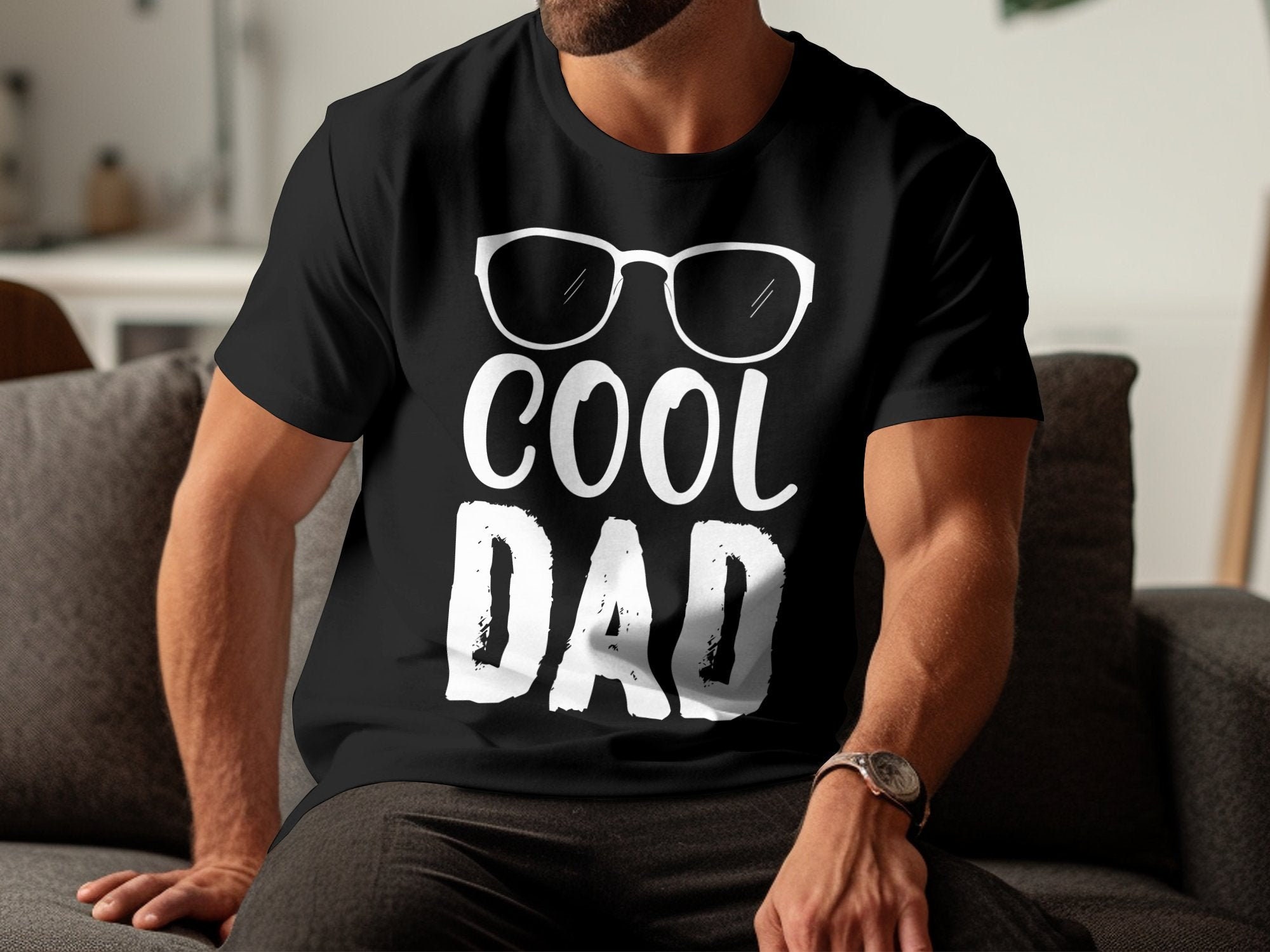 Cool Dad Daddy Father's Day Men Husband Uncle Grandpa Gift T-shirt ...
