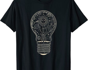 Light Bulb T Shirt | Etsy