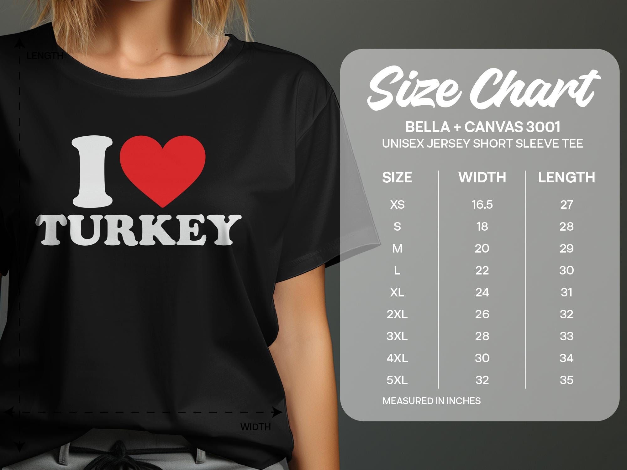 I Love Turkey National Day Patriotic Travel Turkish Gift T-shirt ...