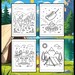 Bold and Easy Cozy Camping Coloring Book Gift for Adults Men Women Kids ...