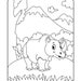 Happy Wild Animals Coloring Book for Kids Adults Zoo Animal Coloring ...