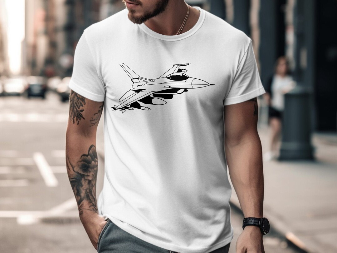 Military Fighter Jet Plane Patriotic Pilot Airplane Gift T-shirt 4th of ...