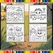 50 Pages Cute Farm Animals Coloring Book Gift for Kids Boys Girls Teens ...
