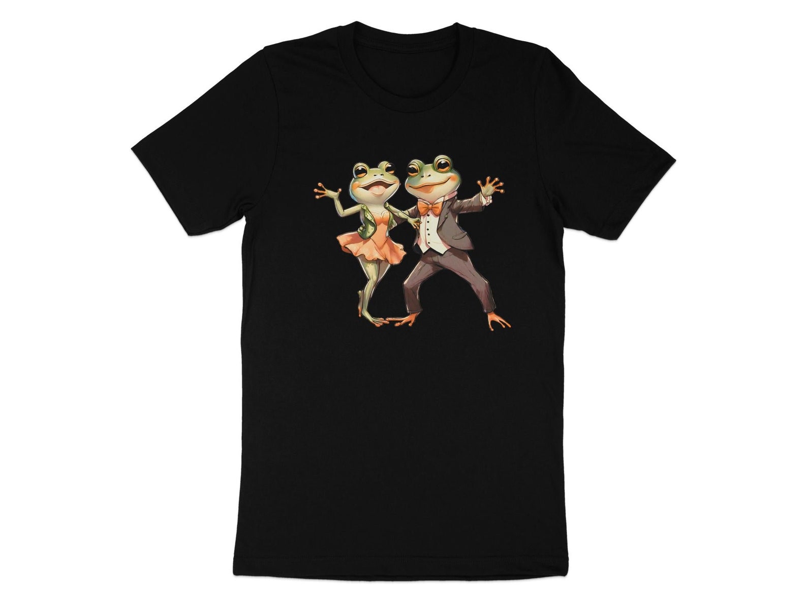 Cute Frogs Dancing Tango Dancer Toads Dance Teacher Gift T-shirt Funny ...
