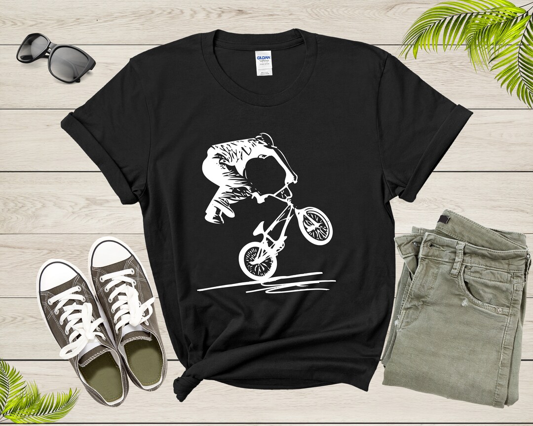 BMX Rider Free Style for Dad Mom Men Boys Girls Kids Youth Shirt ...