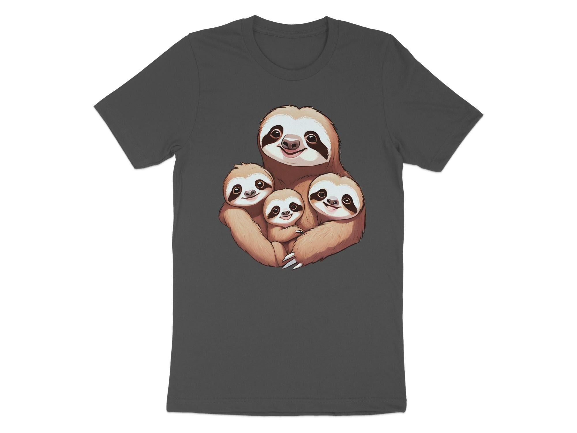 Cute Mama Sloth and Baby Family Mom Mother Gift Women Wife T-shirt Mom ...