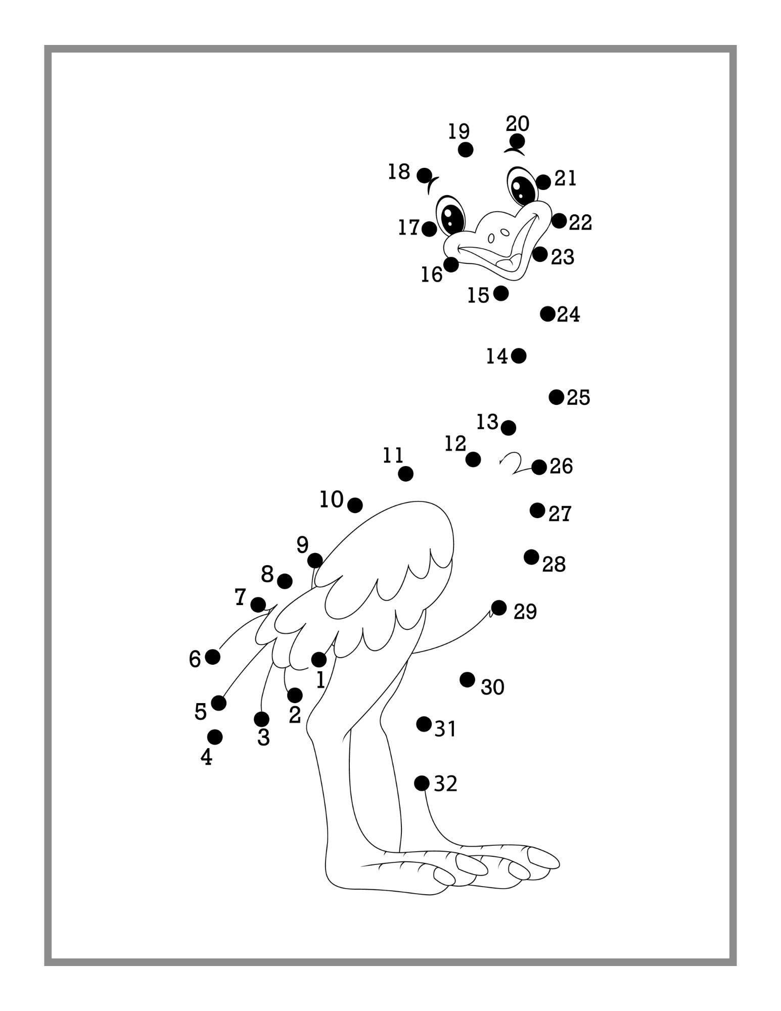 50 Pages Dot to Dot Animal Lover Activity Book Gift for Kids Ages Boys ...