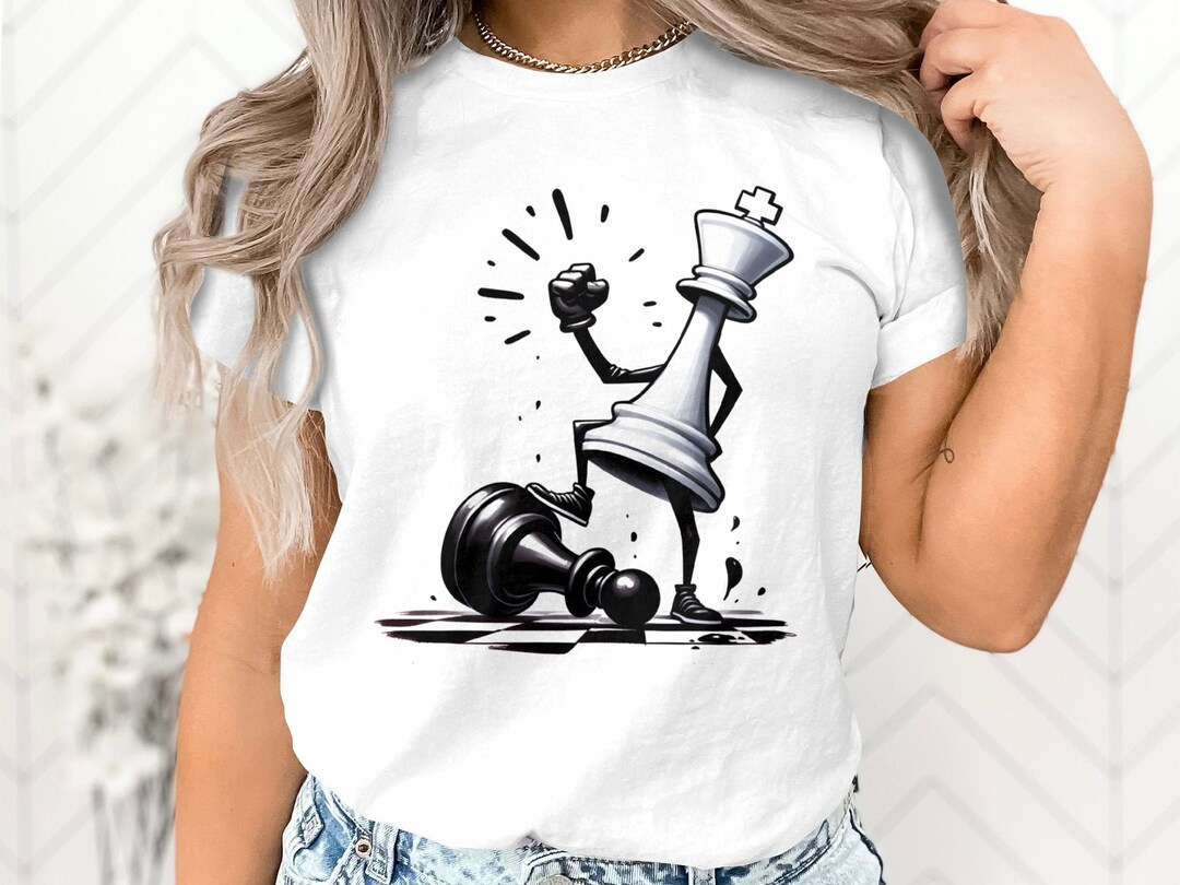 Checkmate Chess Player Gift for Men Women Kids Boys Girls T-shirt Funny ...
