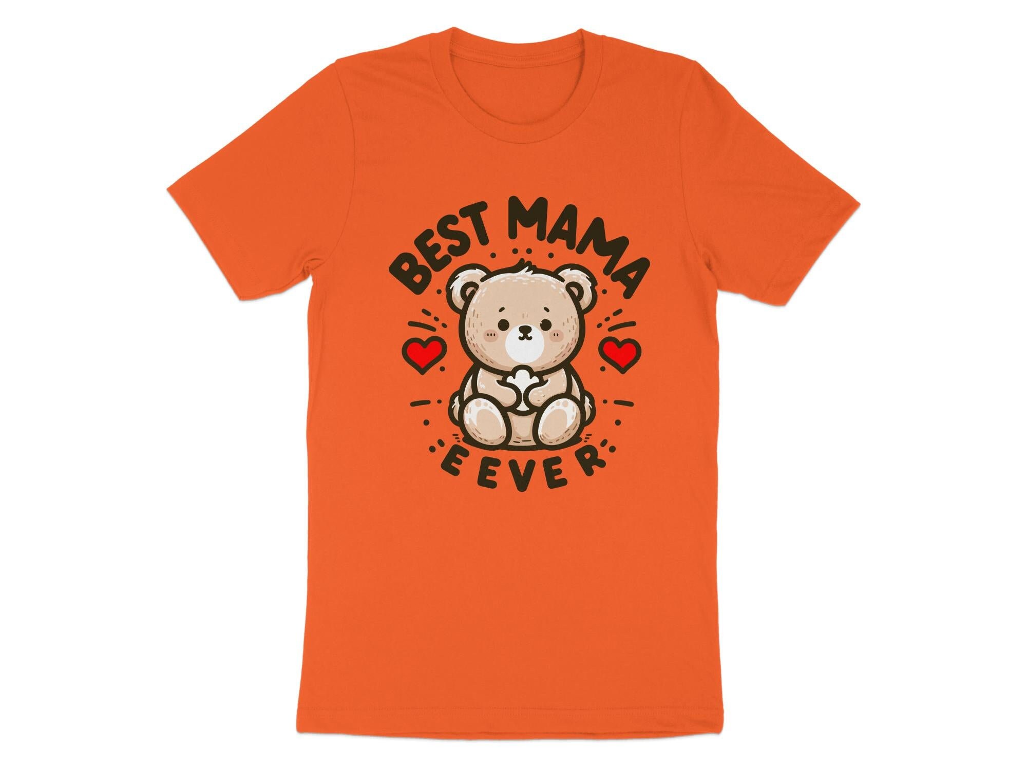 Best Mama Ever Mom Mommy Mother's Day Gift for Women Girls T-shirt Cool ...