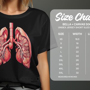 Human Body Internal Organs Anatomy Graphic Gift Men Women T-shirt Human ...