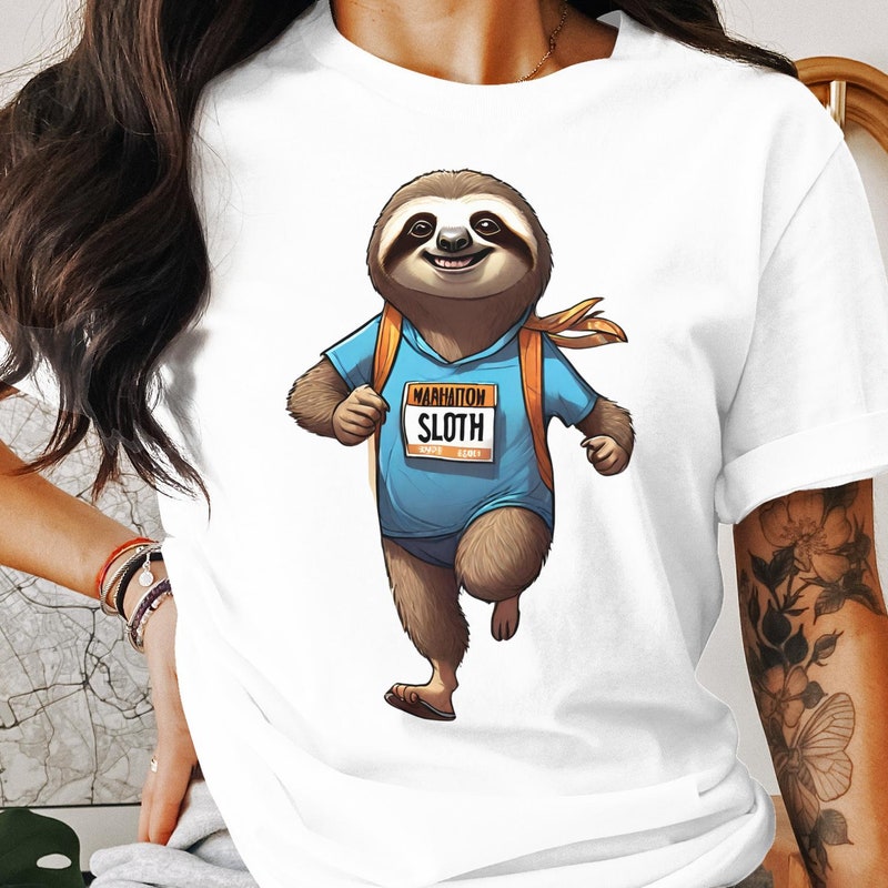 Sloth Running Team - Etsy