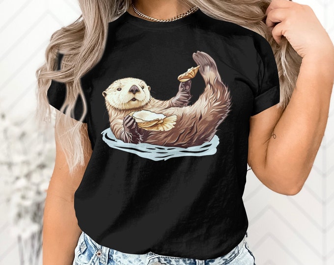 Welcome to the Otter Side Shirt, Cute Marine Animal Shirt, Funny Sea ...