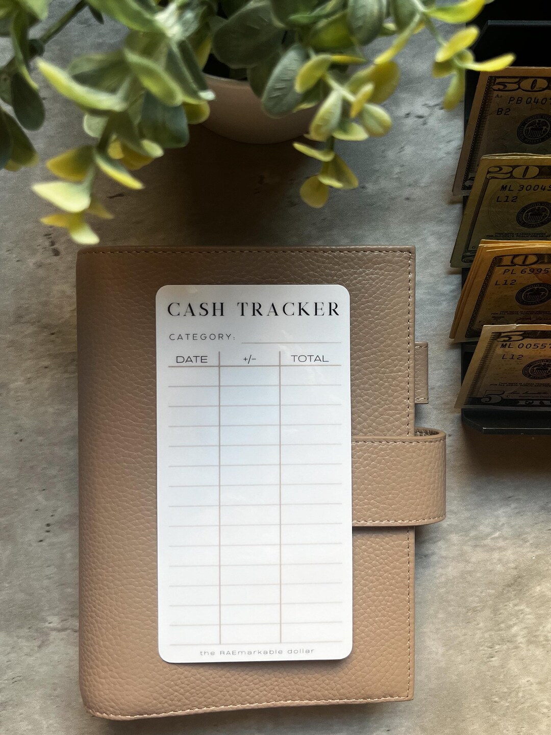 Cash Envelope Savings Tracker Glossy Laminated Card Stock - Etsy