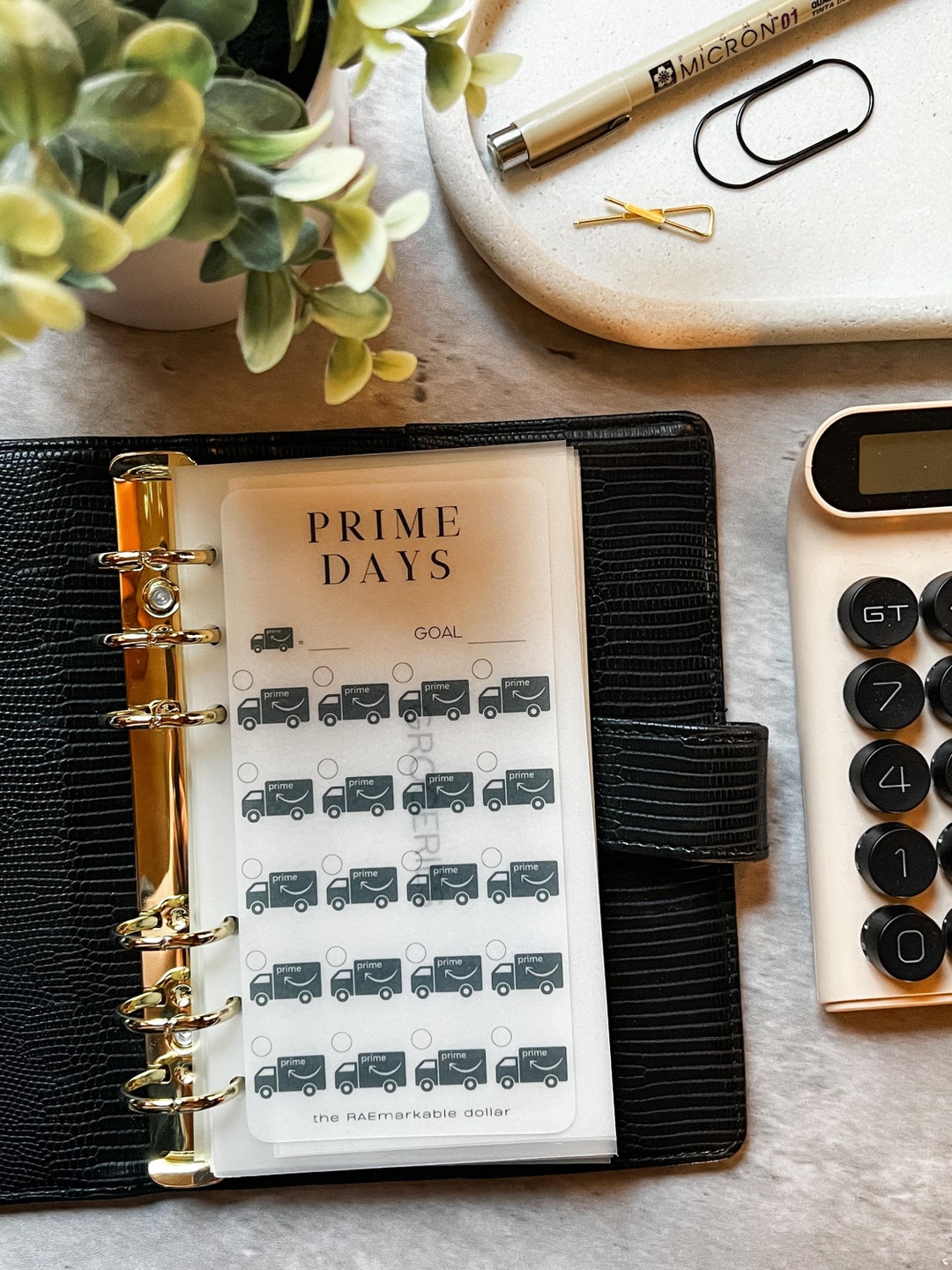 Prime Days Tracker Matte Vellum - Etsy