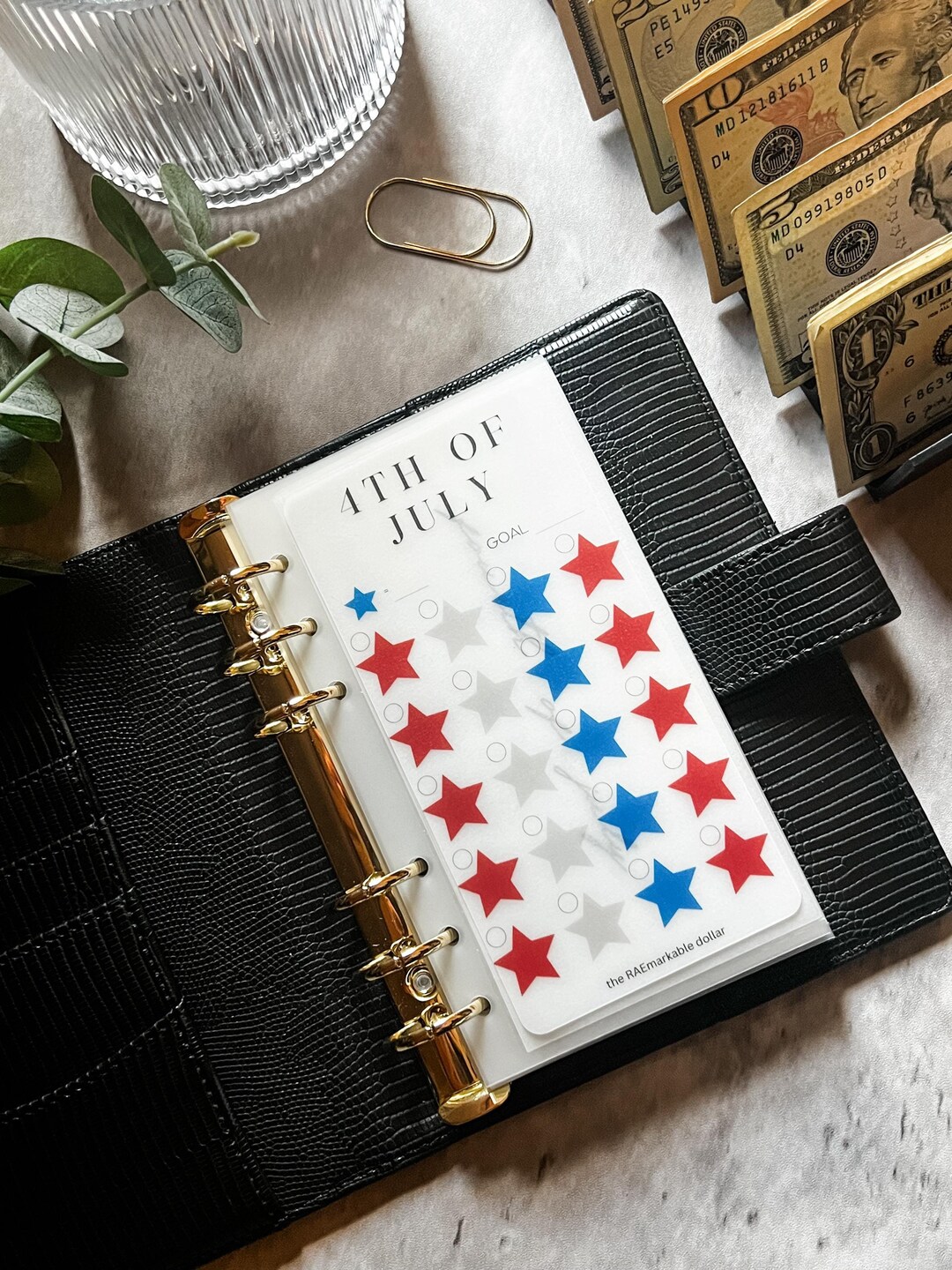 Fourth of July Holiday Tracker Matte Vellum - Etsy