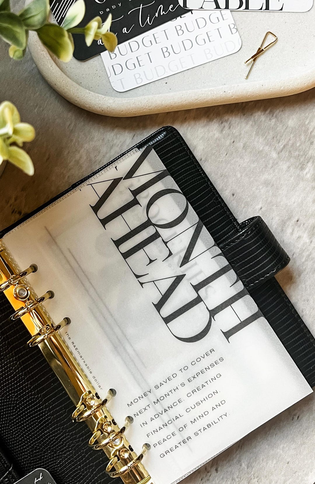 Matte Vellum MONTH AHEAD Dashboard - Etsy