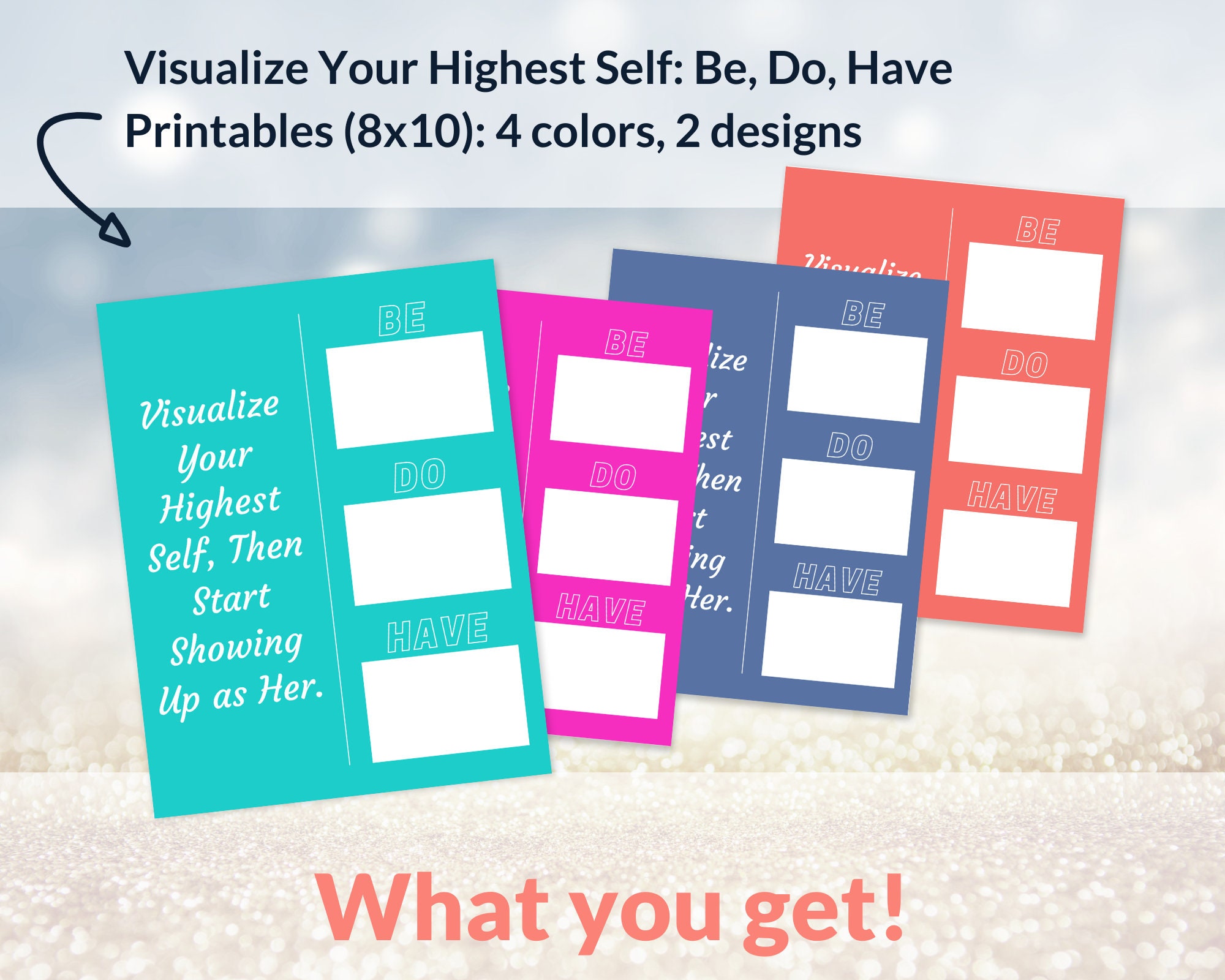 Visualize Your Ideal Life Printable Manifestation Kit 12 - Etsy Visualize Your Ideal Life Printable Manifestation Kit 12 - Etsy