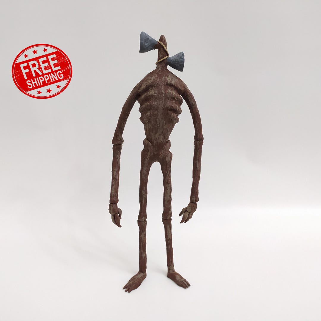 Siren Head Polymer Clay Sculpture Gift SCP Monsters Figure Trevor ...