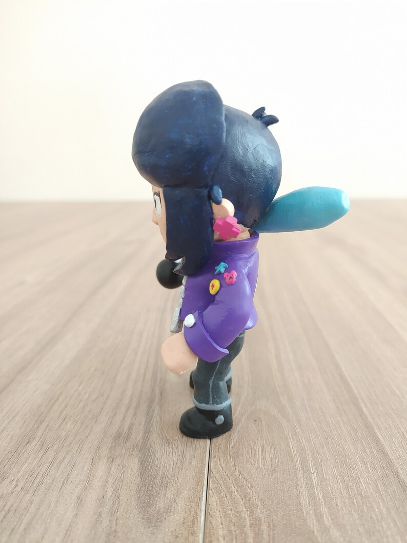 Brawl Stars Bibi Mobile Game Sculpture Gift Polymer Clay - Etsy