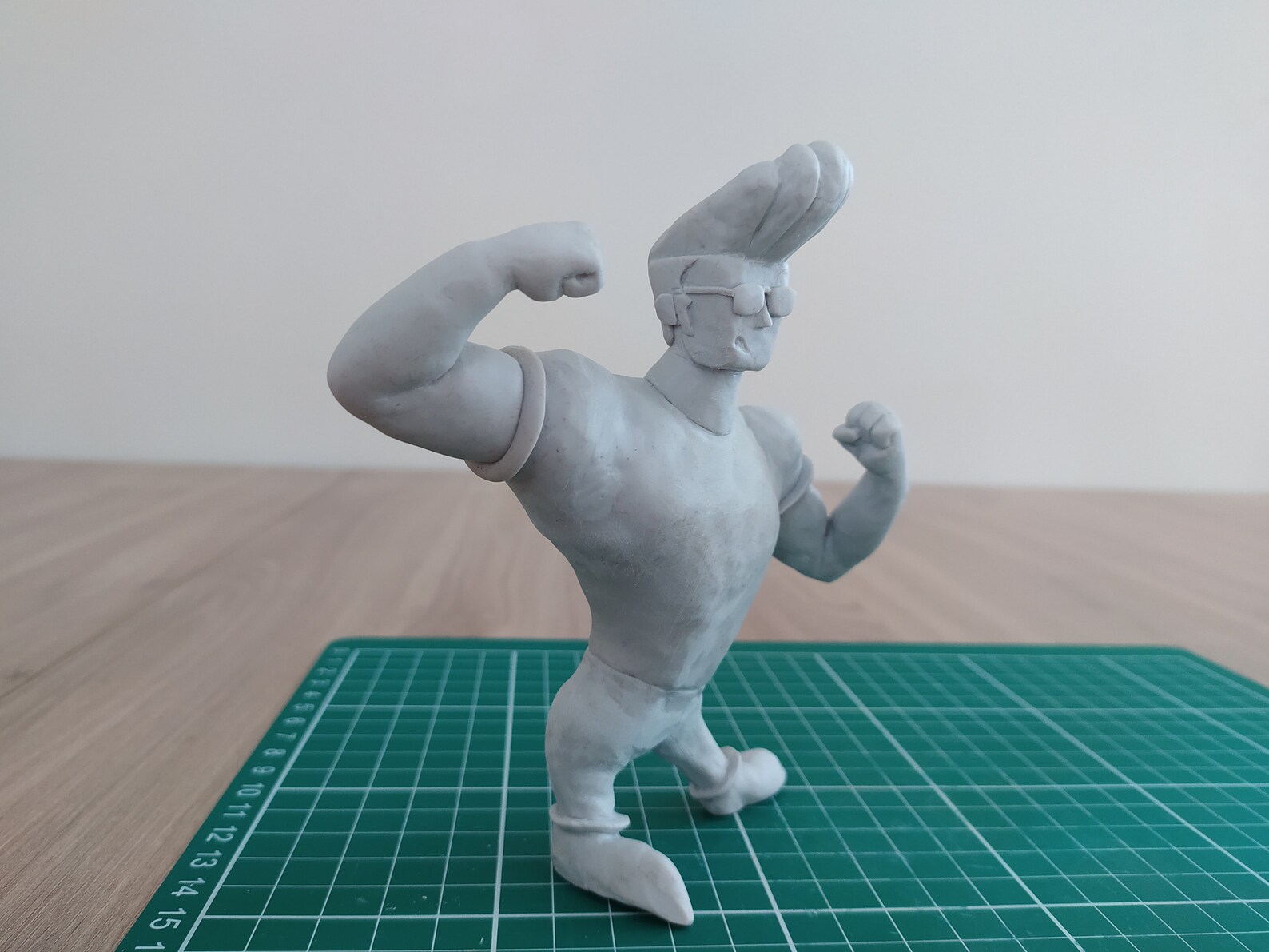 Johnny Bravo Toy Gift Johnny Bravo Sculpture Statue Johnny | Etsy