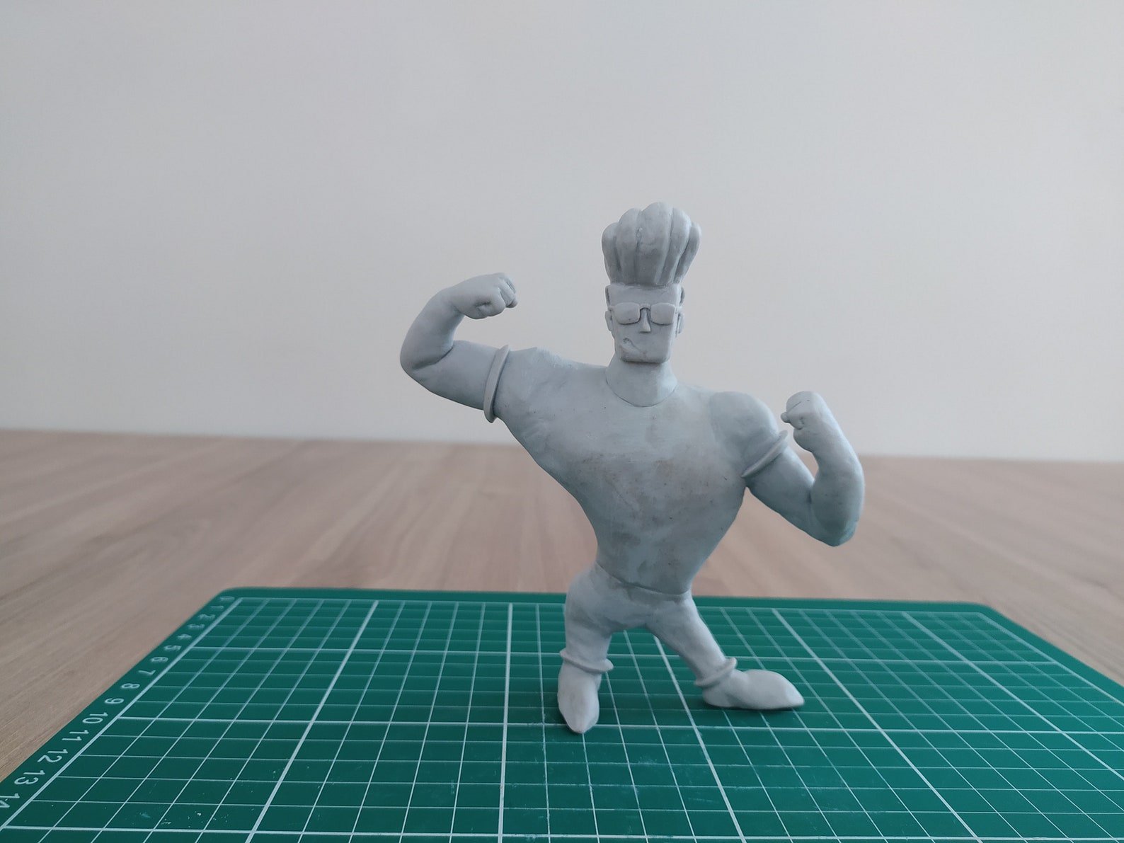 Johnny Bravo Toy Gift Johnny Bravo Sculpture Statue Johnny | Etsy