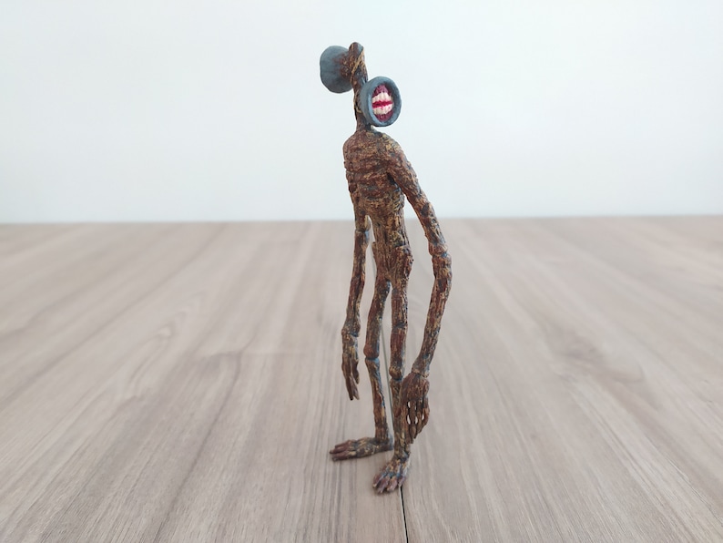 Siren Head Light Head Polymer Clay Sculpture Gift Toy SCP Monsters ...