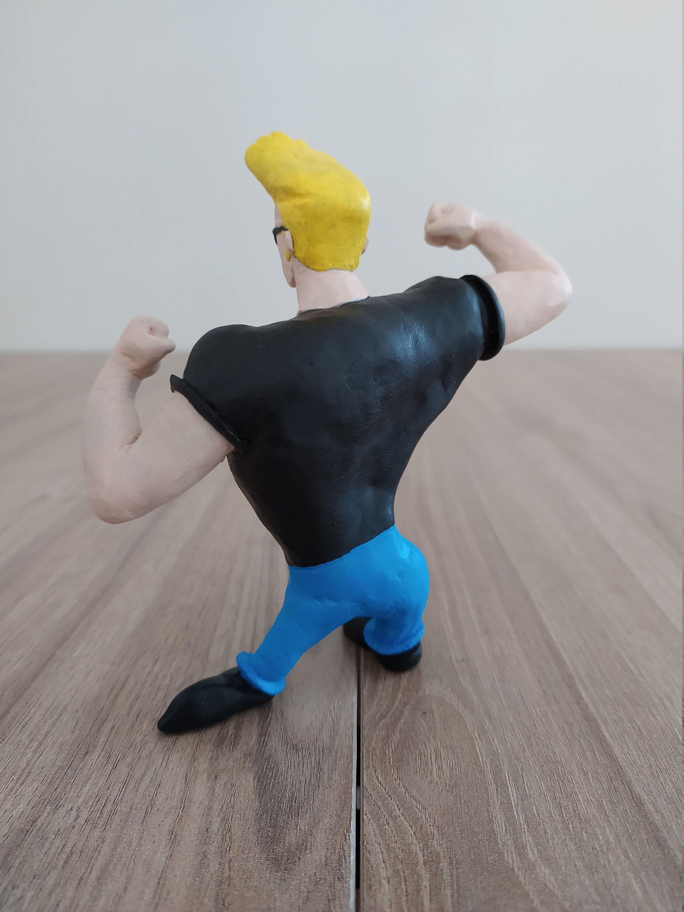 Johnny Bravo Toy Gift Johnny Bravo Sculpture Statue Johnny | Etsy