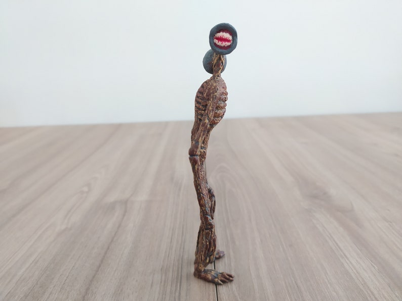 Siren Head Light Head Polymer Clay Sculpture Gift Toy SCP Monsters ...