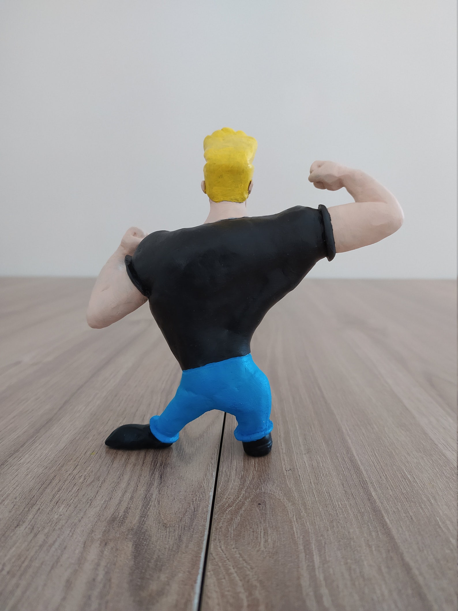 Johnny Bravo Toy Gift Johnny Bravo Sculpture Statue Johnny | Etsy