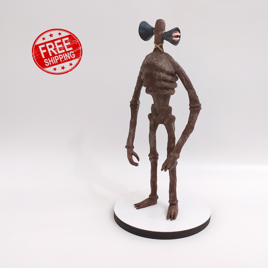 Siren Head Polymer Clay Sculpture Gift SCP Monsters Figura Trevor ...