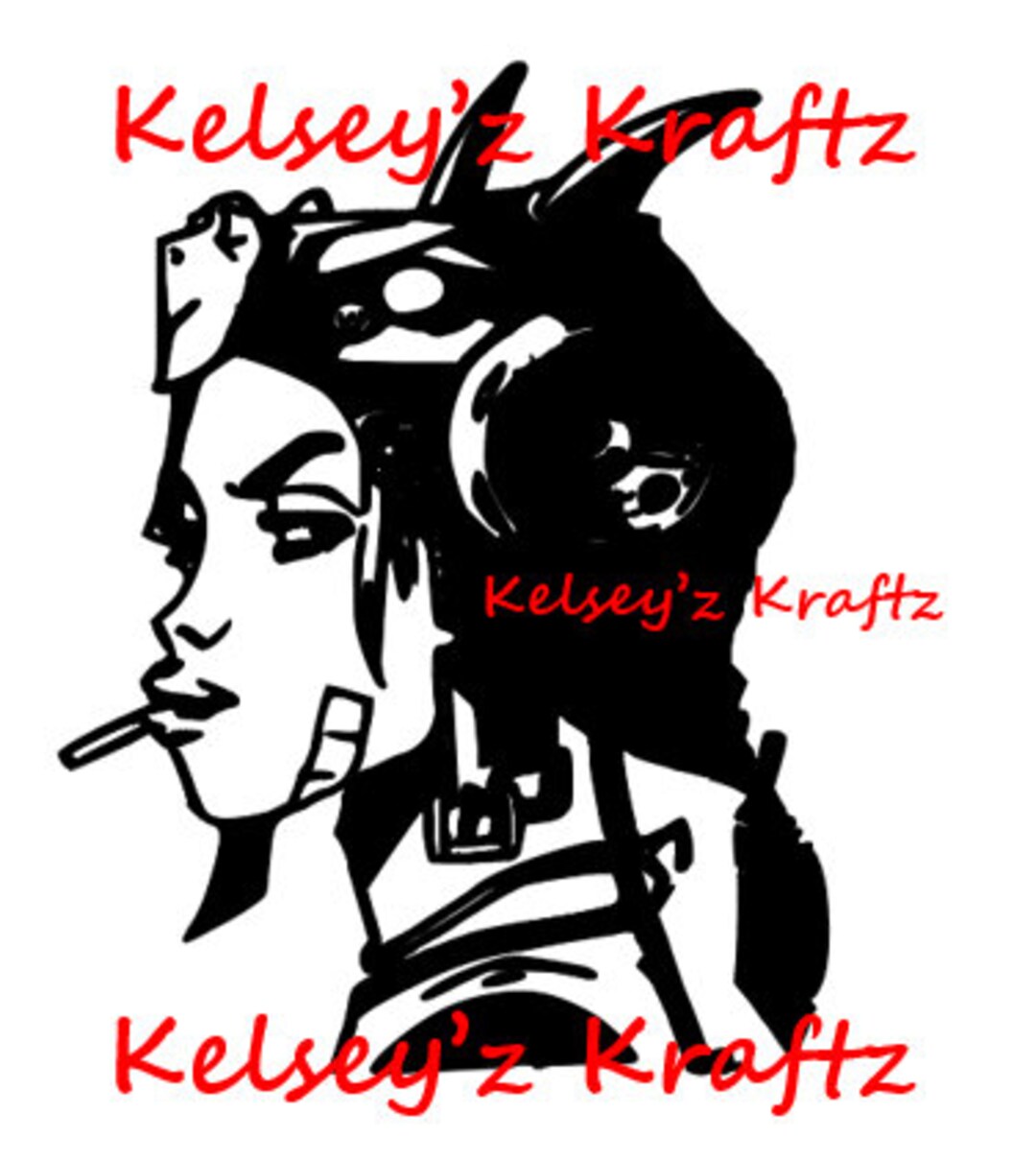 Tank Girl Vinyl Decal - Etsy