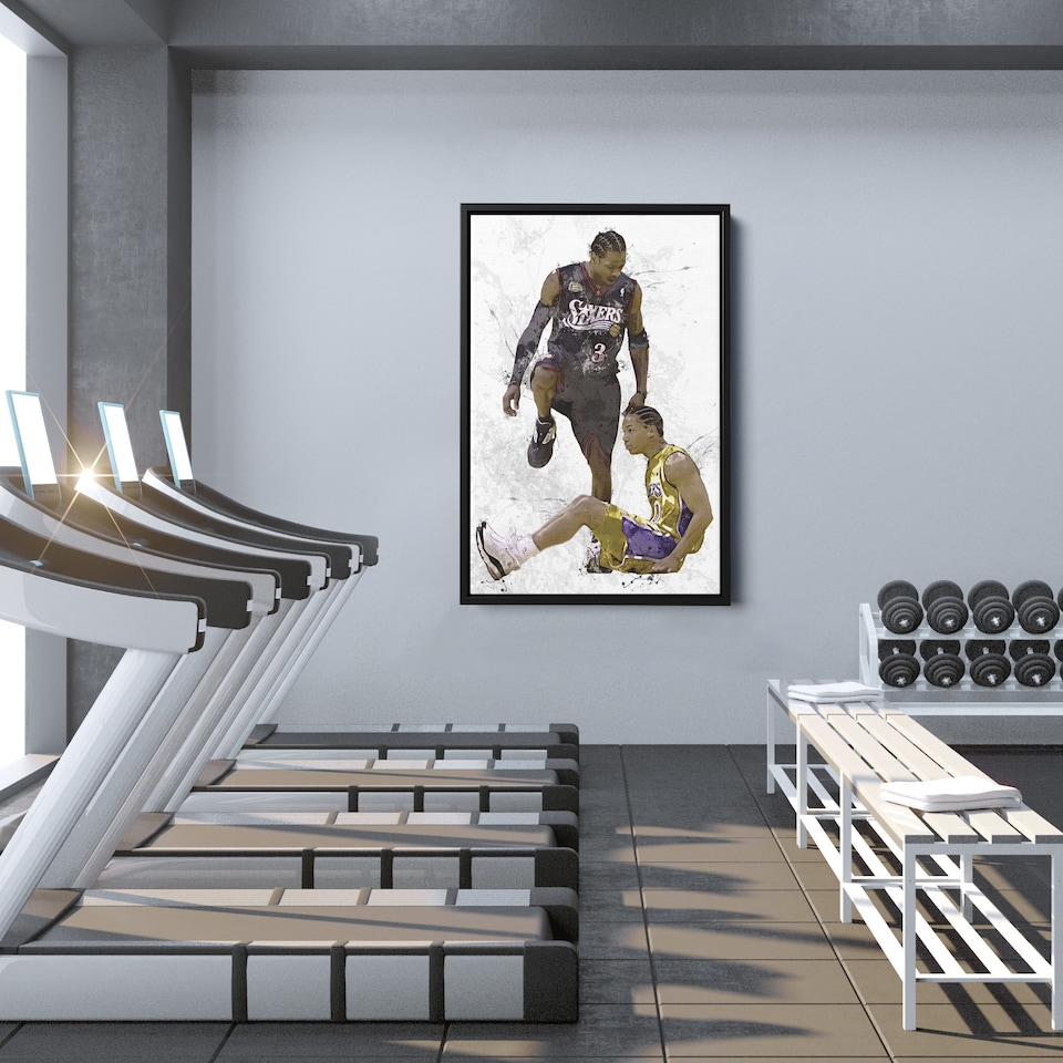 Allen Iverson Step Over Poster sold by Carbonate Aurea | SKU 12742673 ...