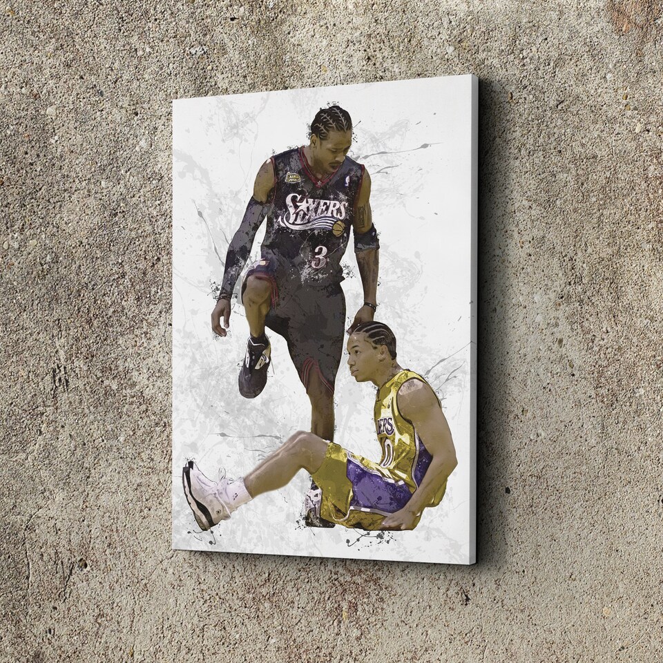 Allen Iverson Step Over Poster sold by Carbonate Aurea | SKU 12742673 ...