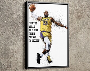 Lebron James Poster - Etsy
