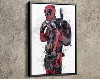 Deadpool Kids Art - Etsy