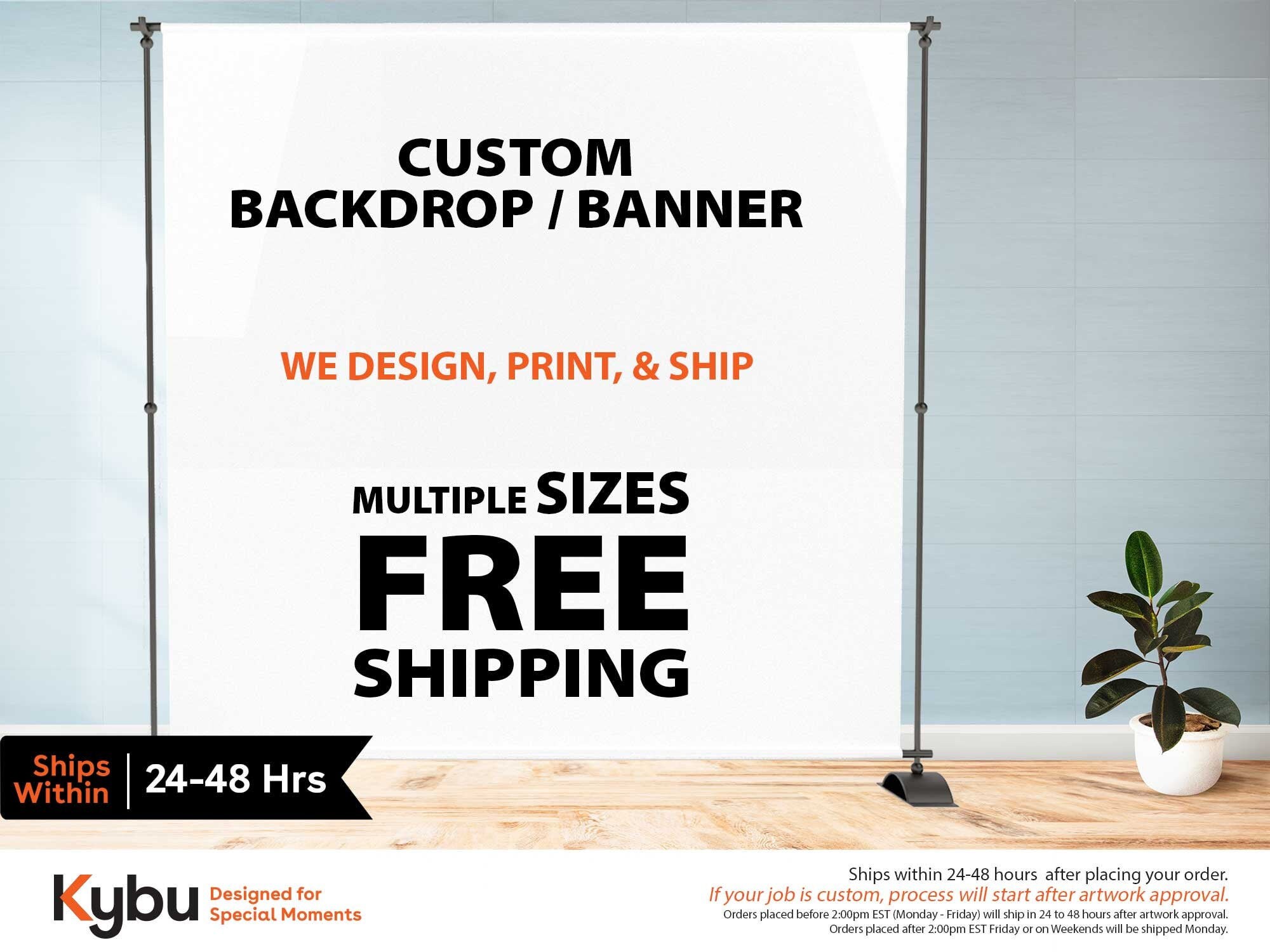 Custom Business Event Backdrop Backdrop Banner Custom logo | Etsy