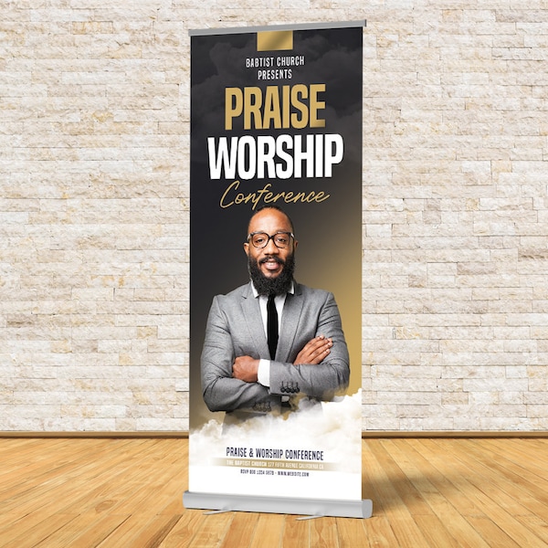 Custom Standing Banner - Etsy