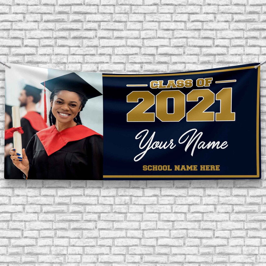 Graduation Backdrop, Graduation Yard Sign, Parade Banner, College ...