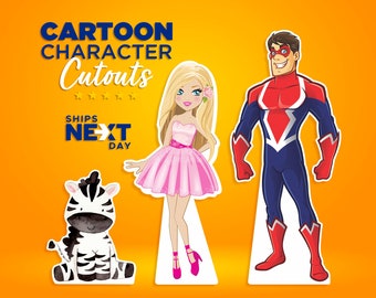Character Cutouts, Custom Cutouts, Cartoons Cut Outs, and Party Signs ...