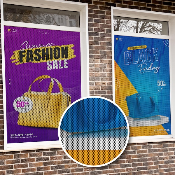 Window Decal One Way Vision - Etsy