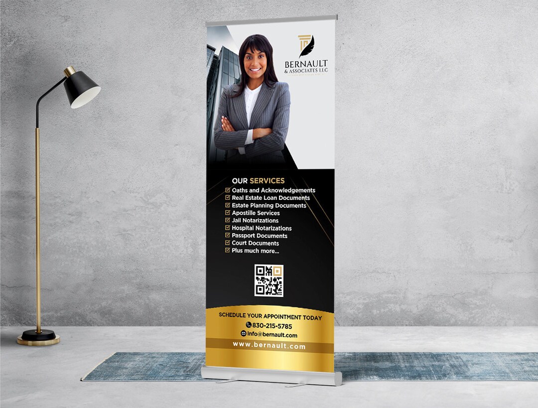 Custom Business Retractable Banner, Buffet Retractable, Pop up Banner ...