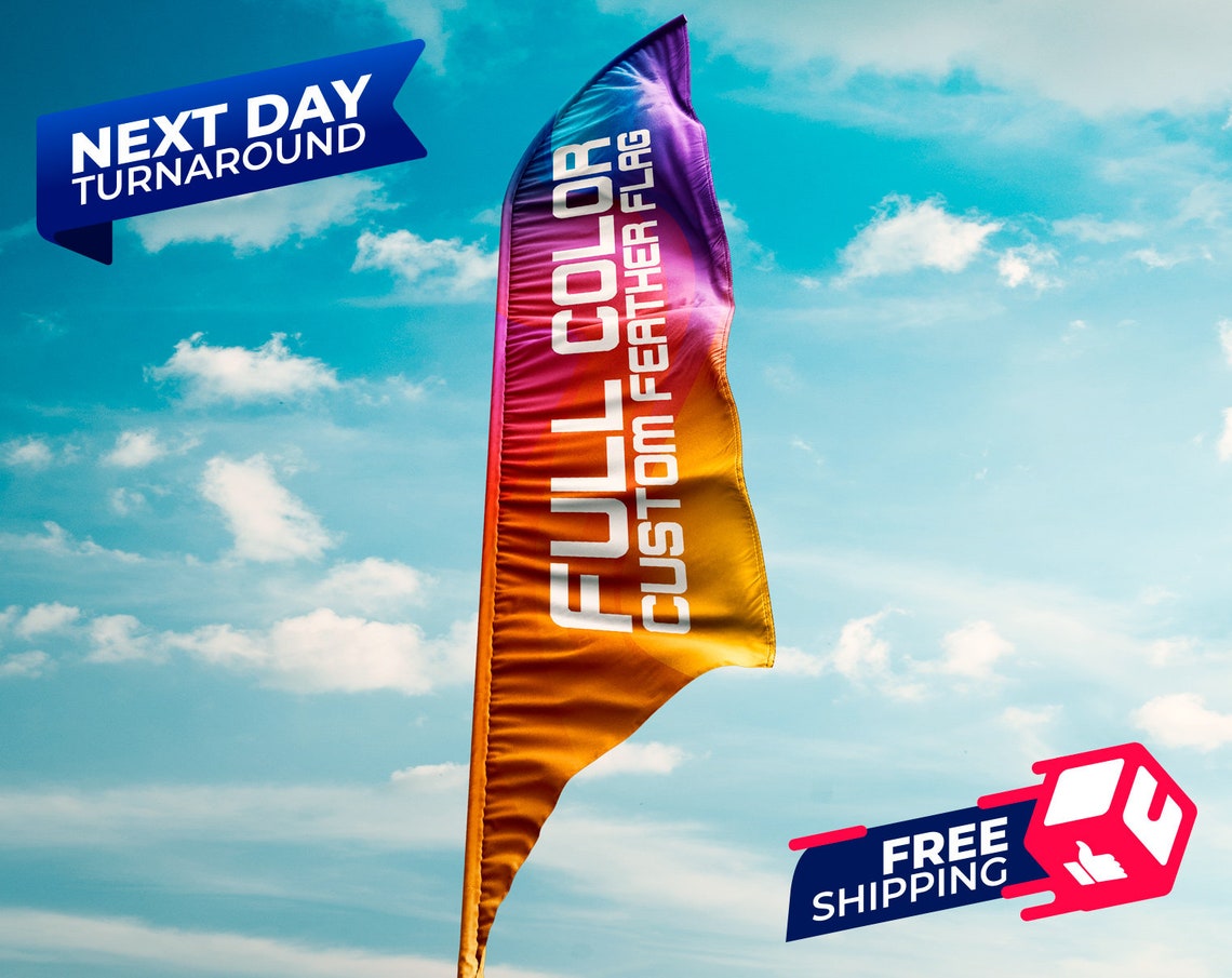 14ft Tall Feather Flags, Custom Flags, Feather, Banner, Banner Flag ...