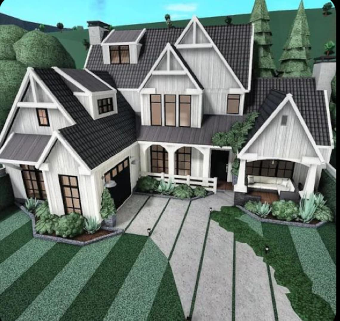 Roblox Bloxburg Realistic House Build *EXTERIOR ONLY* - Etsy