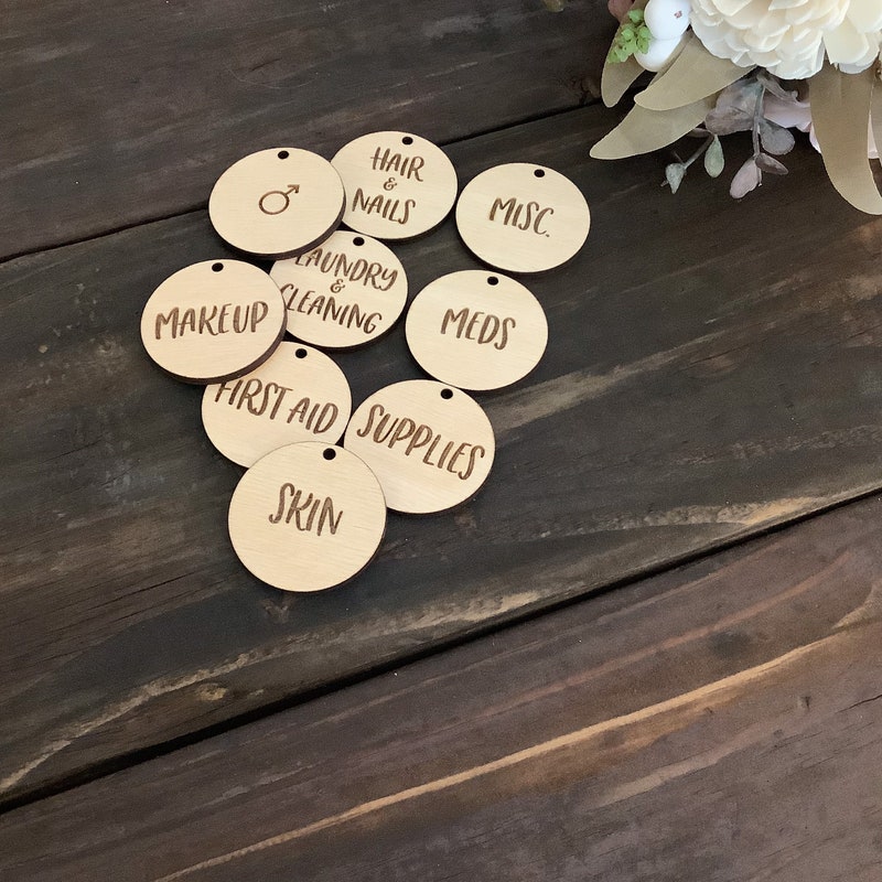 Engraved Wood Tags - Etsy