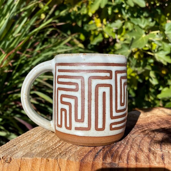 Geometric Mug - Etsy