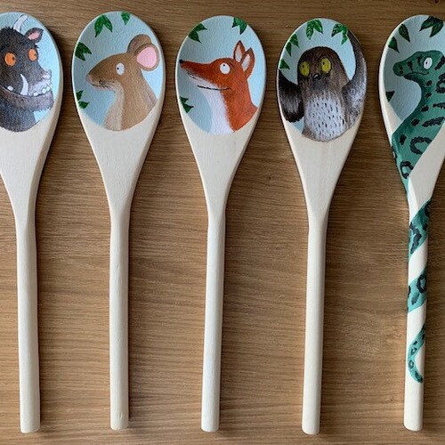Story Spoons. the Three Little Pigs. Wooden Toy. Fairytale. - Etsy
