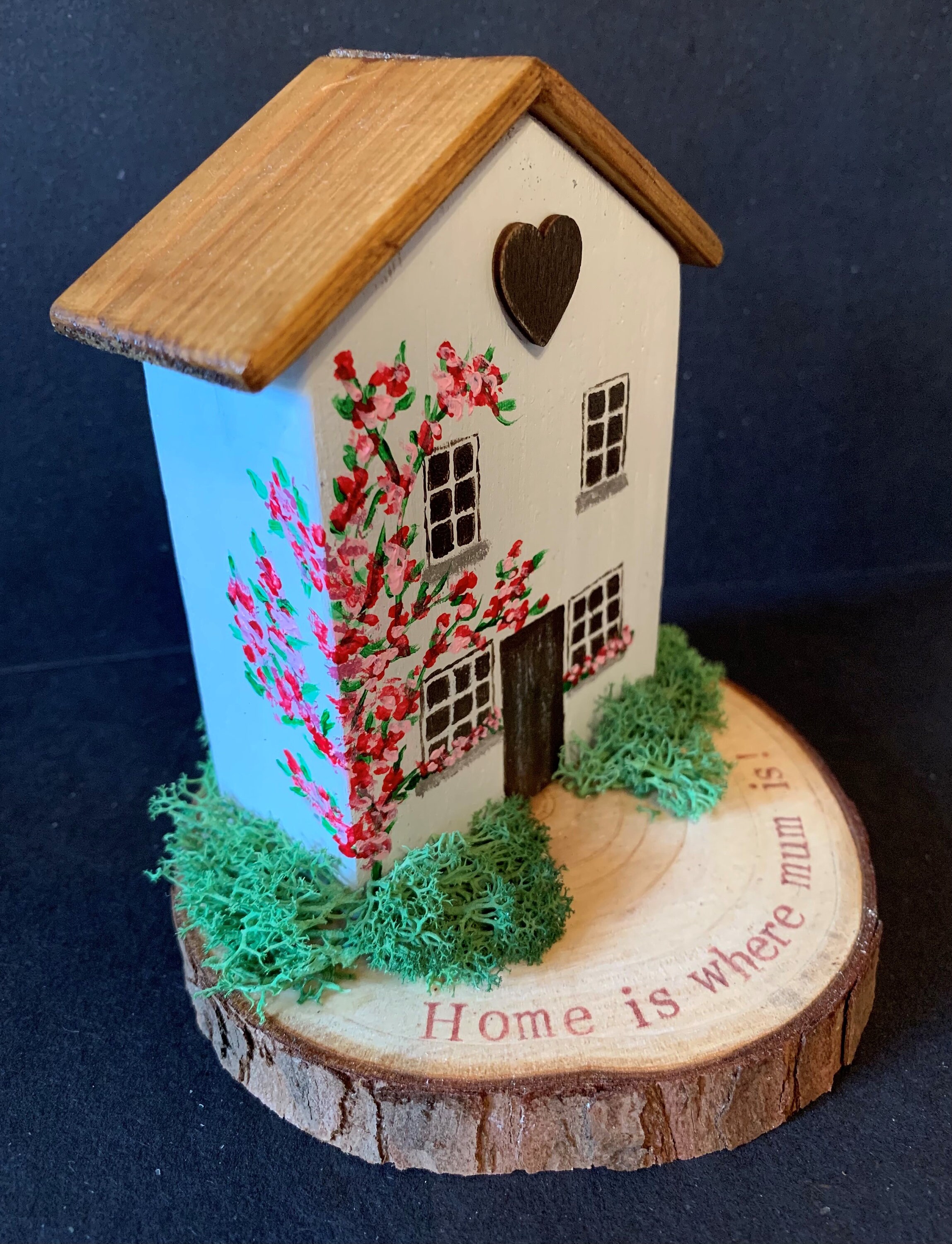A Beautiful, Hand-painted Wooden House - Etsy UK