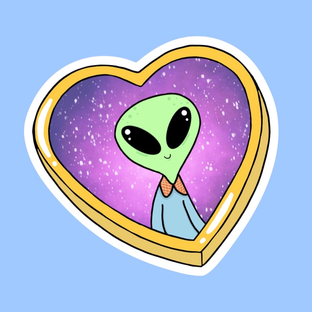 My Arnold Alien Sticker - Etsy